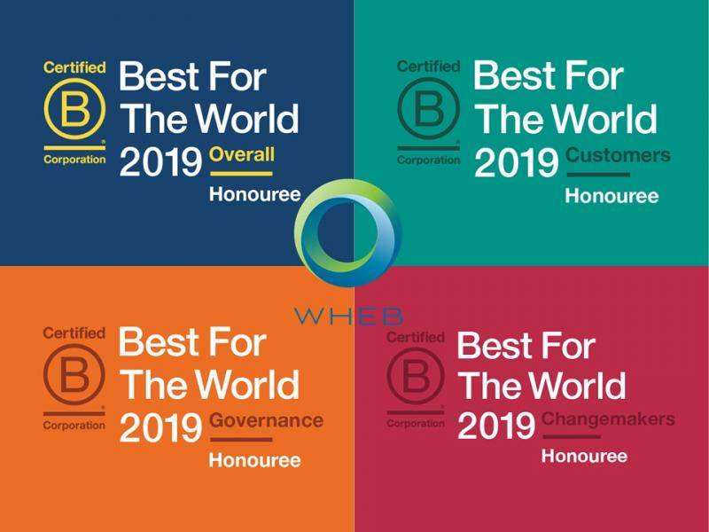 WHEB Asset Management honoured in ‘Best for World 2019’ List | WHEB