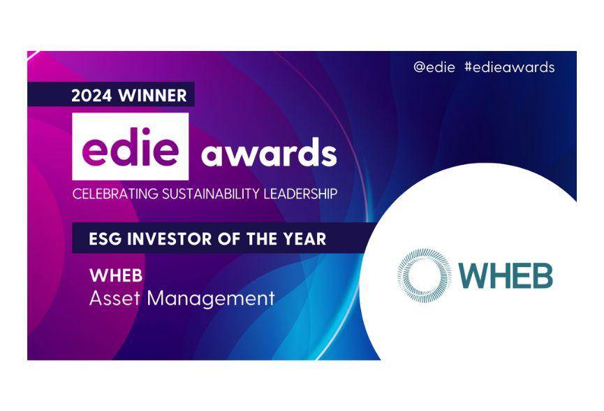 edie Awards 2024: ESG Investor of the Year | WHEB